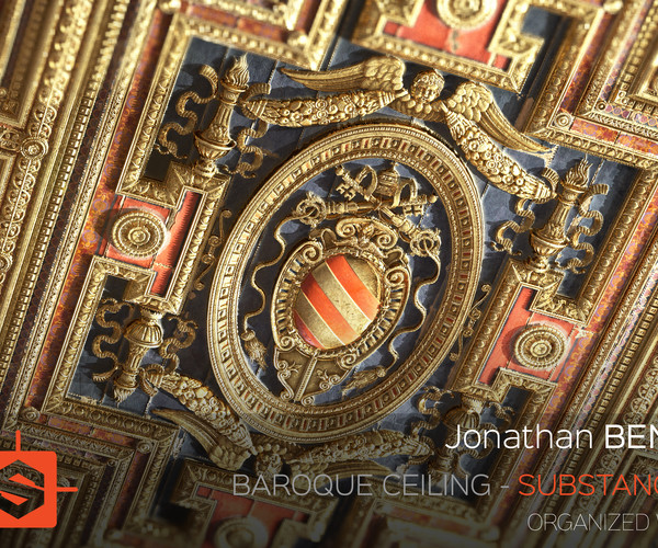 ArtStation - Substance - Baroque Ceiling | Resources